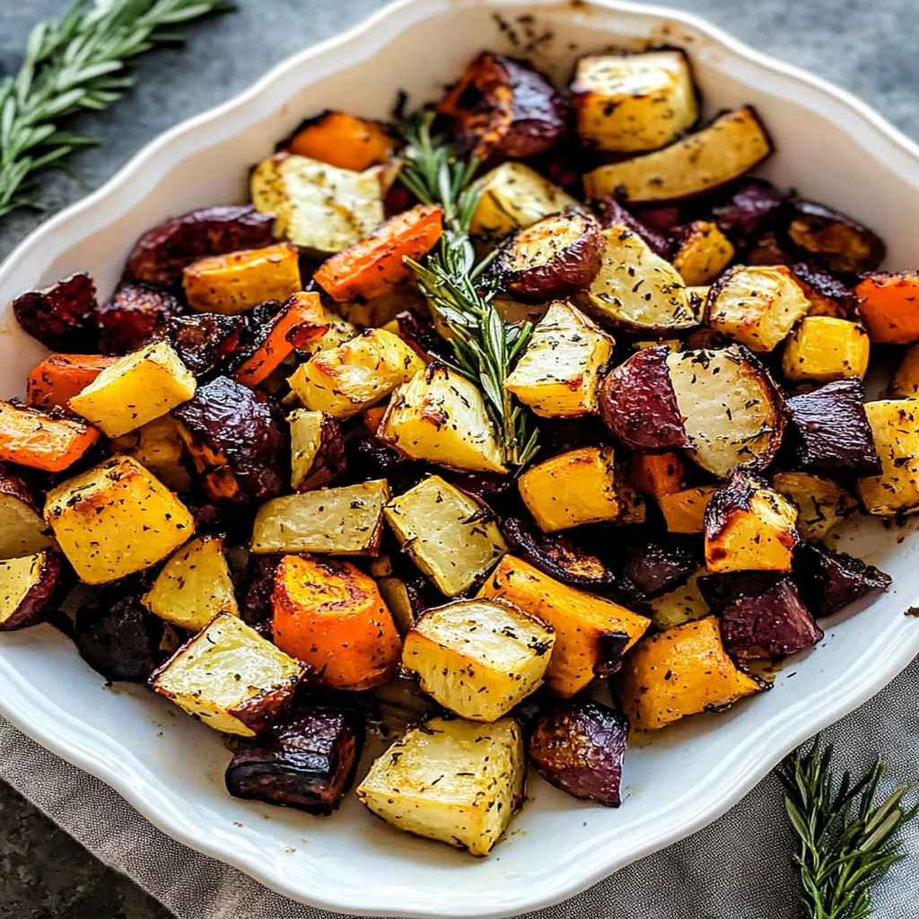 Roasted Root Vegetables Thanksgiving Recipe