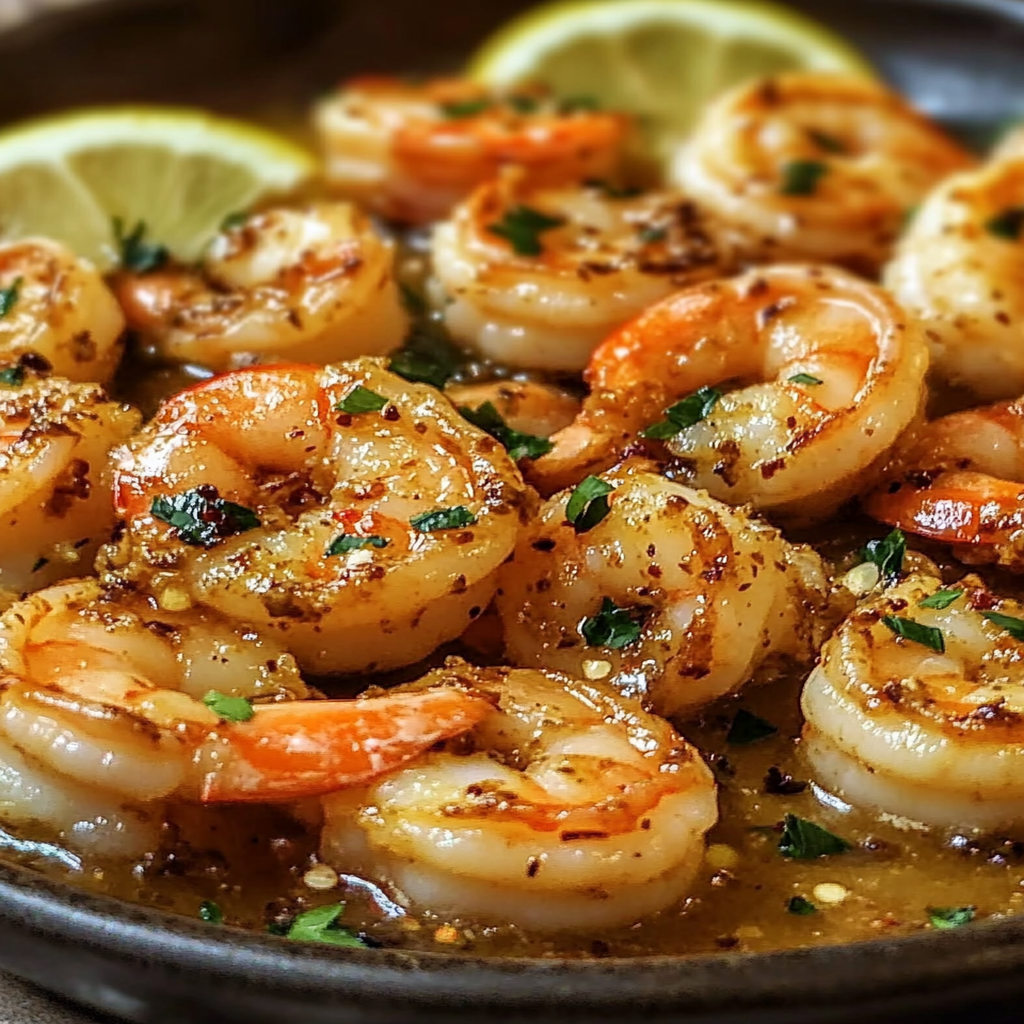 Spicy Garlic Butter Shrimp