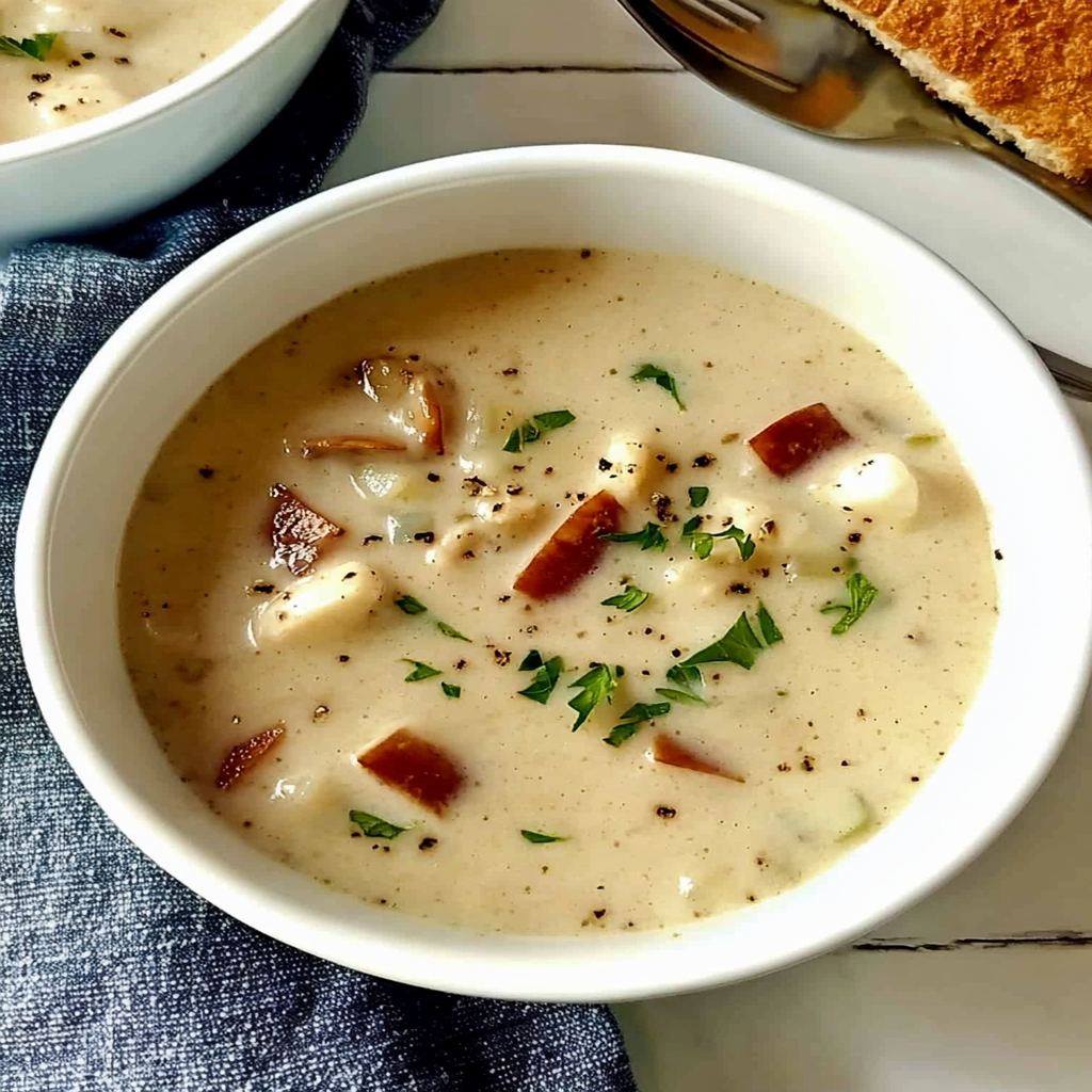 Dairy-Free Coconut Milk Clam Chowder