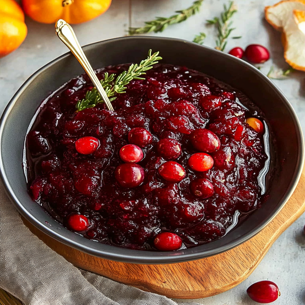 Friendsgiving Cranberry Sauce