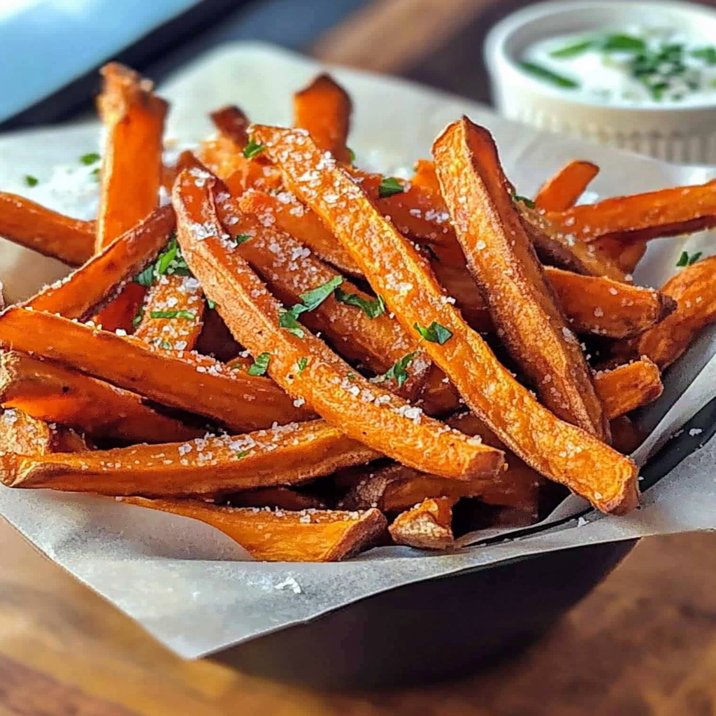 Friendsgiving Sweet Potato Fries