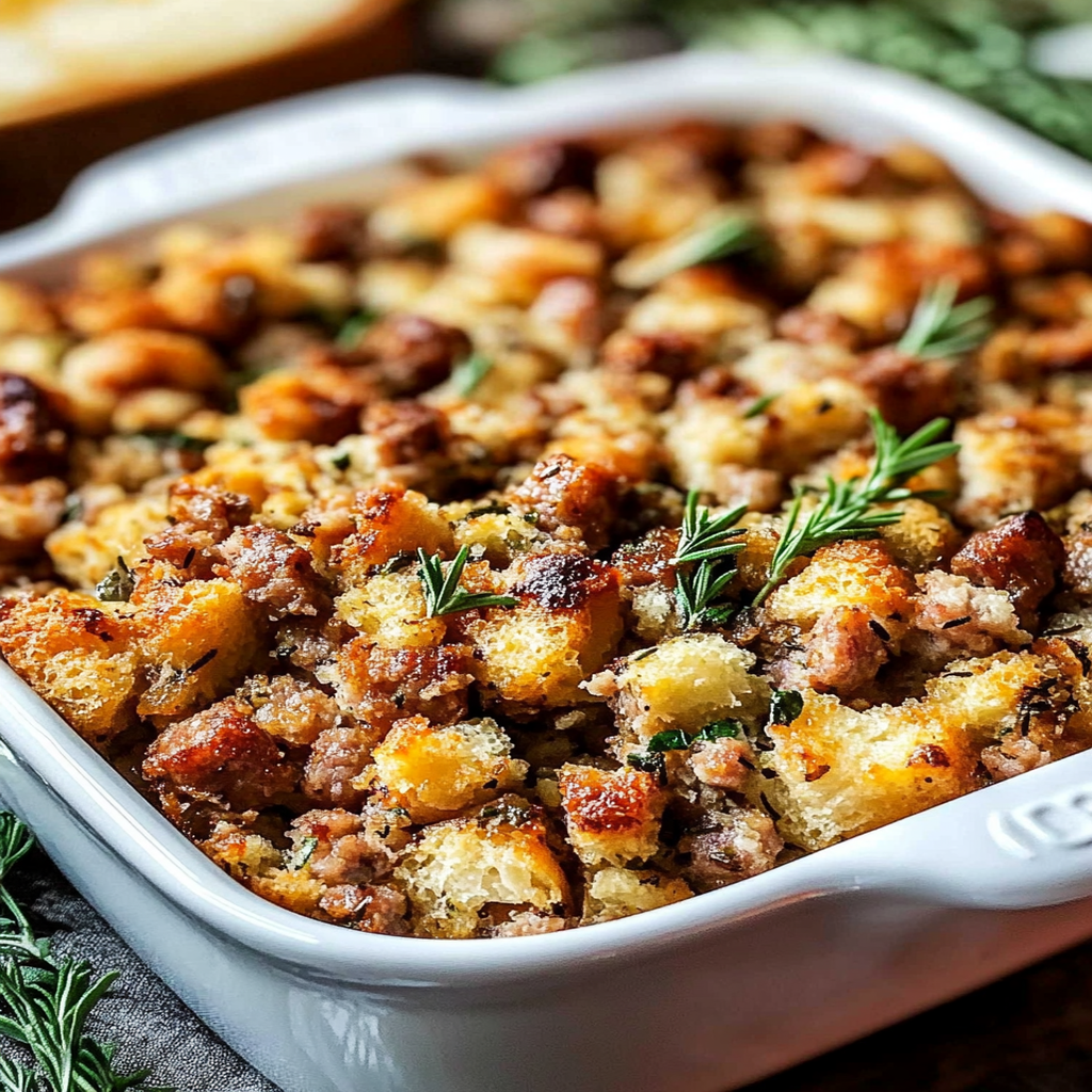 Herb and Sausage Stuffing