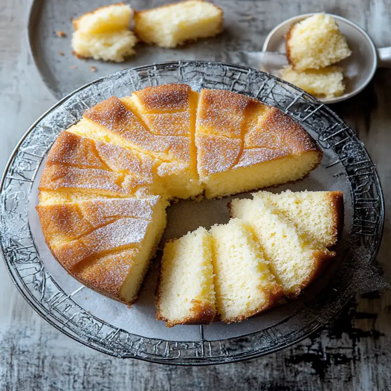 Hot Milk Cake