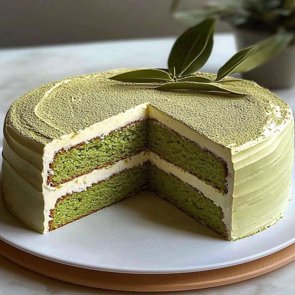 Matcha Green Tea Cake