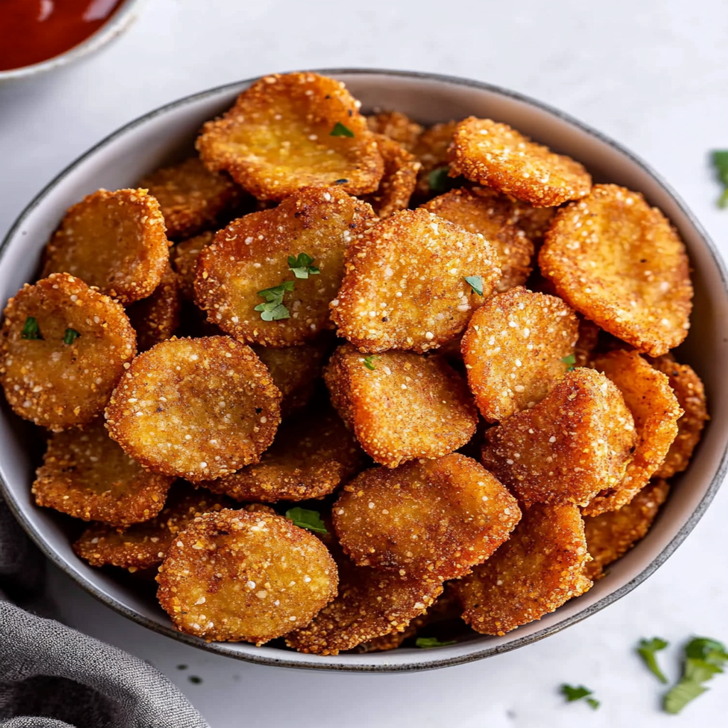 New Year Tikka Jackfruit Mini Poppadums