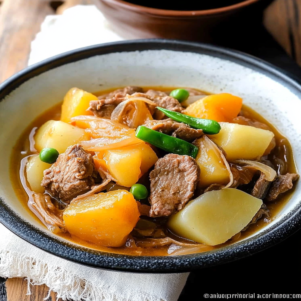 Nikujaga (Meat and Potato Stew)