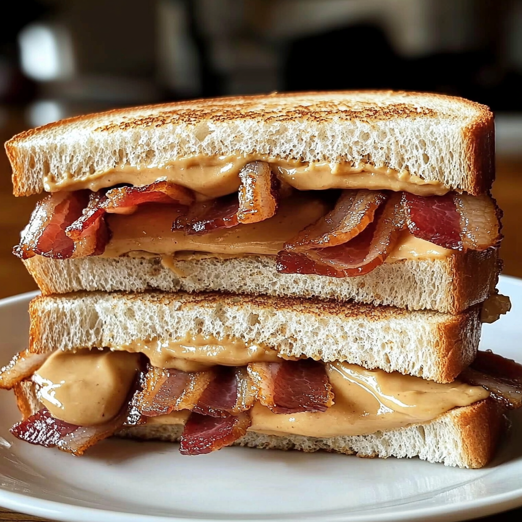 Peanut Butter and Bacon Sandwich