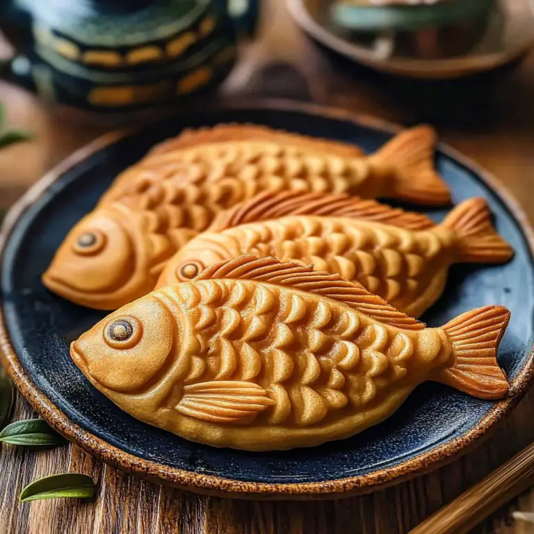 Taiyaki (Japanese Fish Dessert)