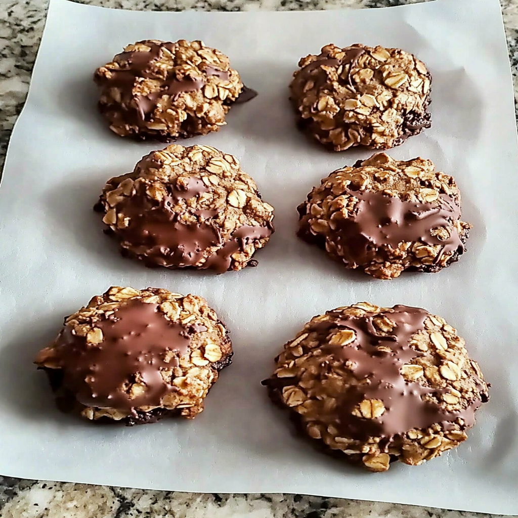 Chocolate Oatmeal Drop Cookies