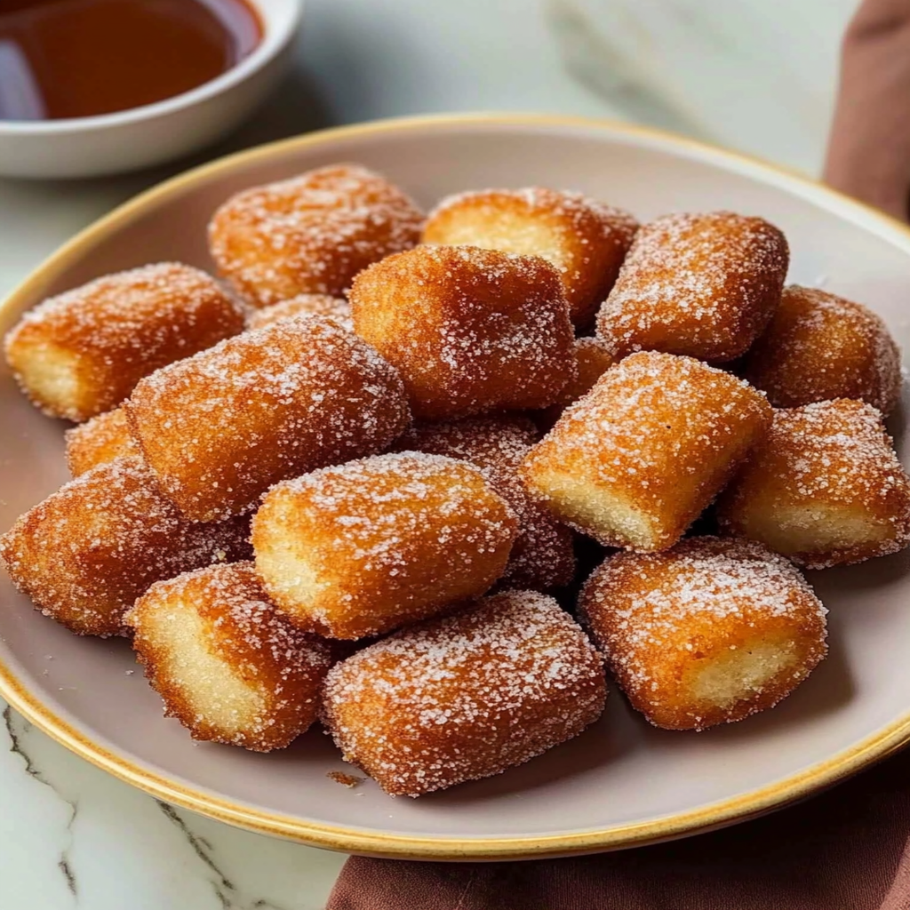 Fluffy Air Fryer Churro Bites