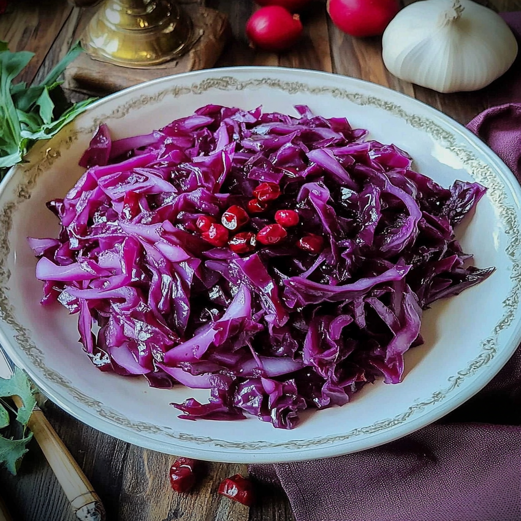 German Red Cabbage Sweet and Sour