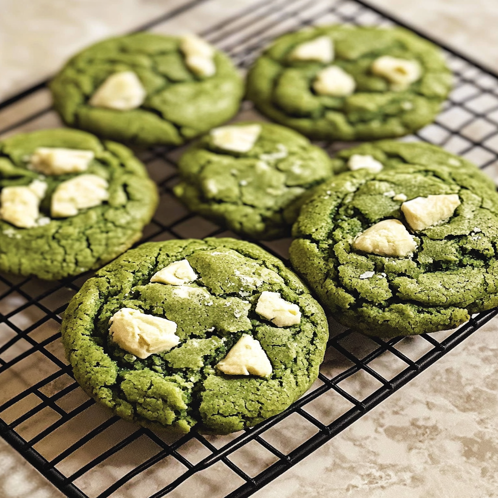 Matcha Green Tea Cookies