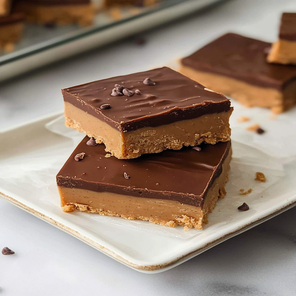 No-Bake Peanut Butter Bars