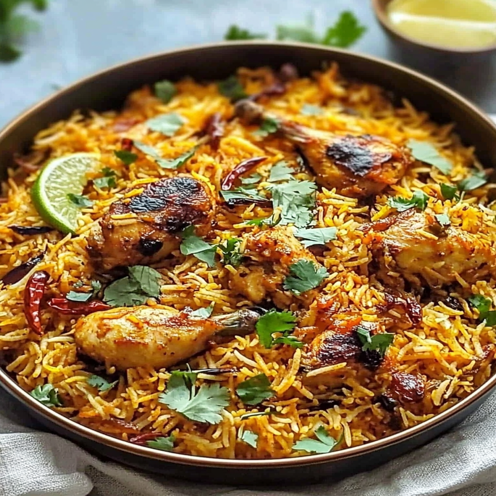 One Pot Halal Chicken Biryani