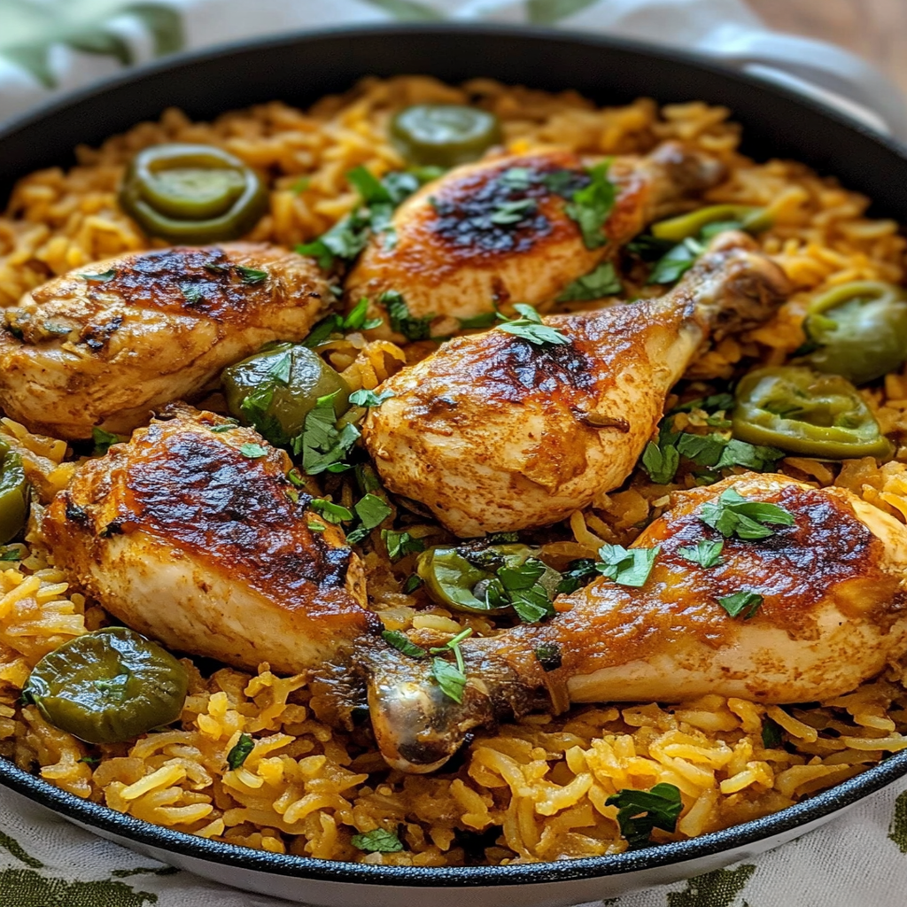 One Pot Saudi Chicken Kabsa