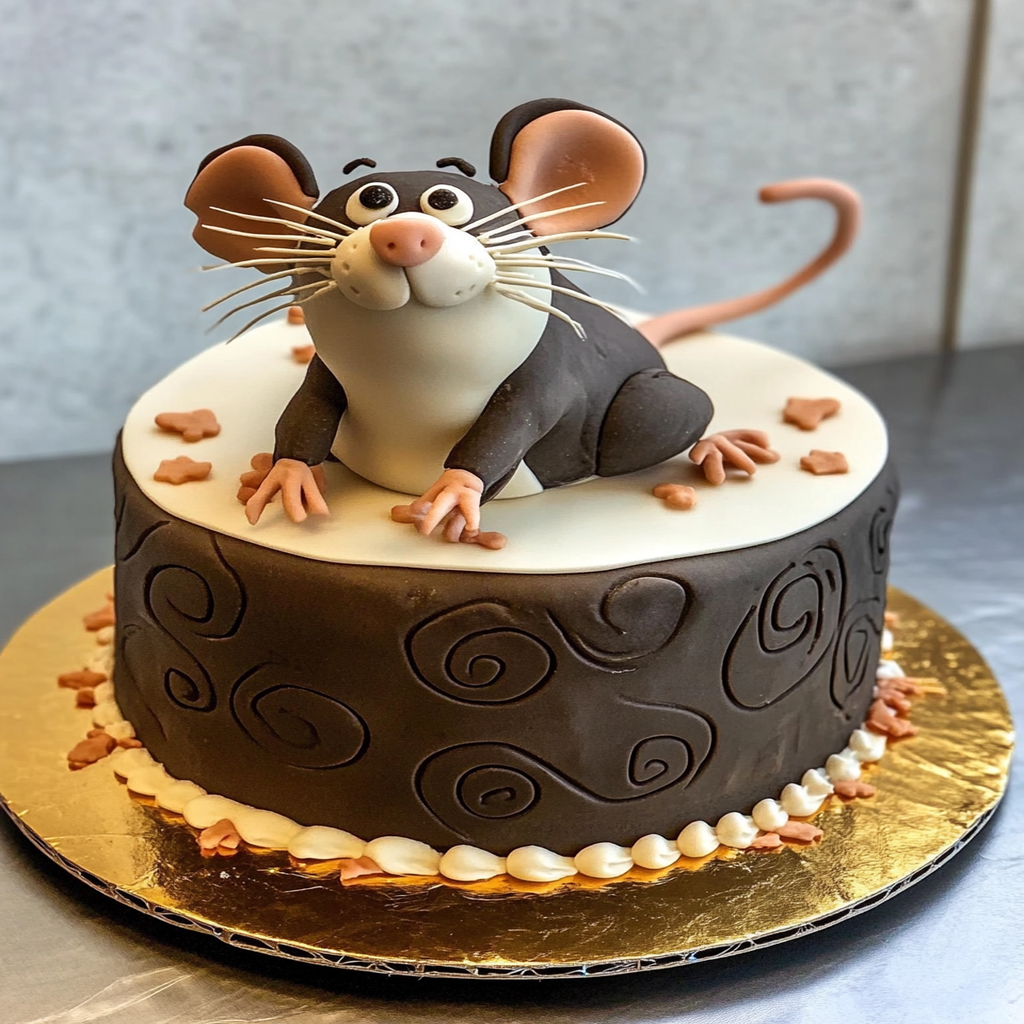 Silly Rat Cake New Year's Bash