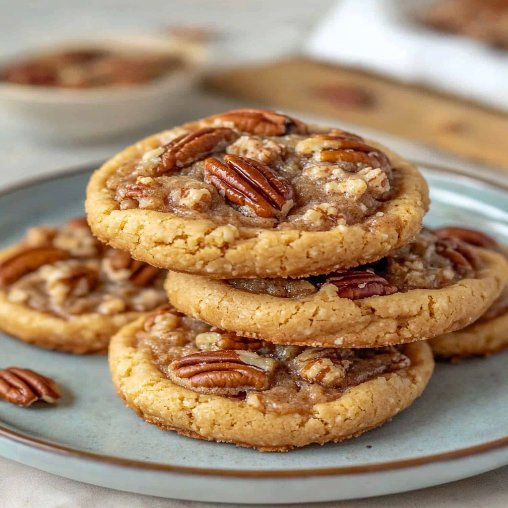 The Best Pecan Pie Cookies - A Crumbl Copycat