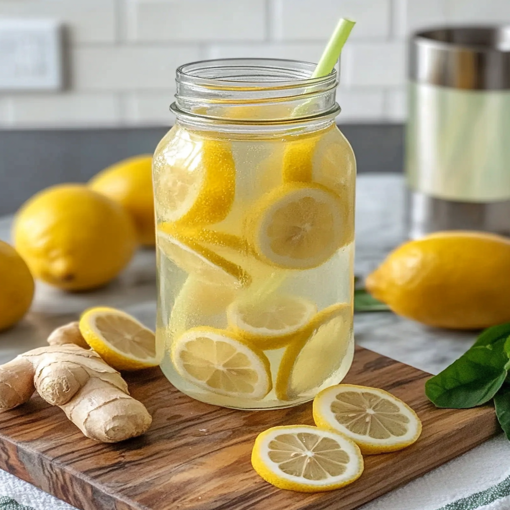 Lemon Ginger Water