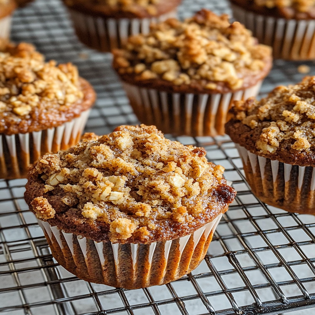 Brown Butter Bran Crunch Muffins