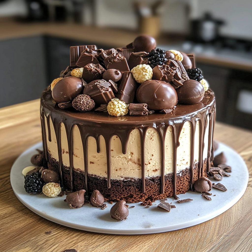 Chocolate Ganache Overload Drip Cake