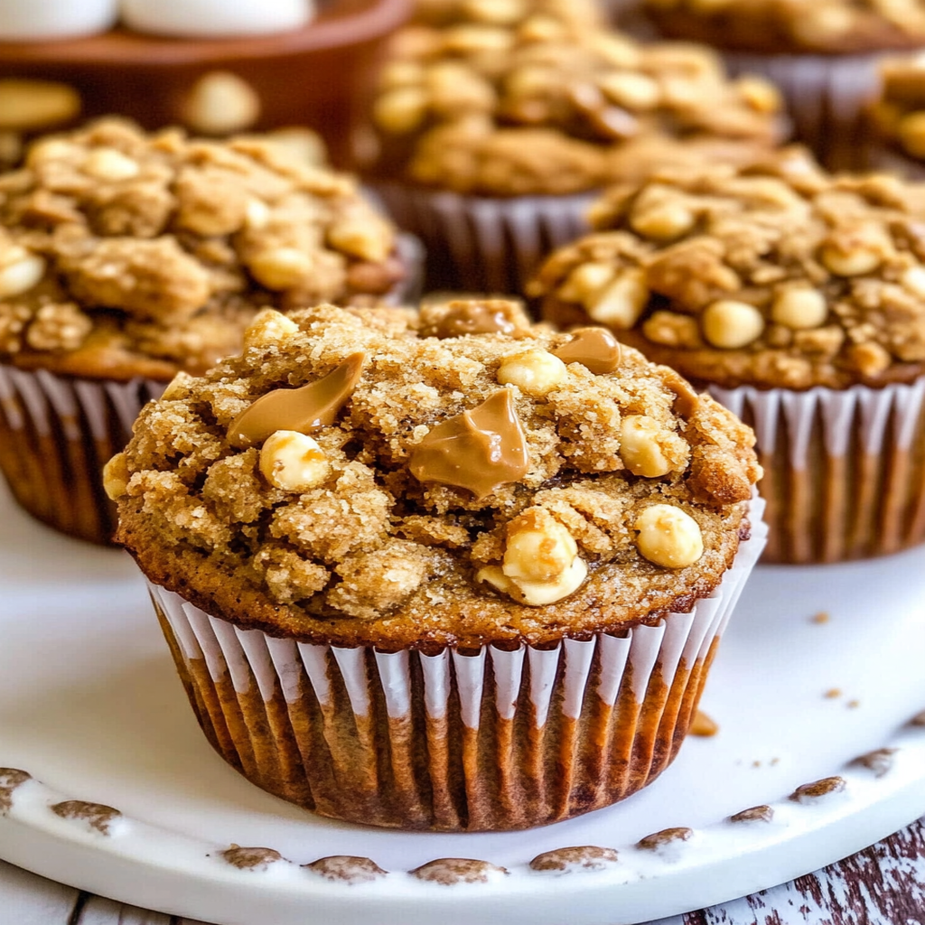 Cookie Butter Crumble Muffins