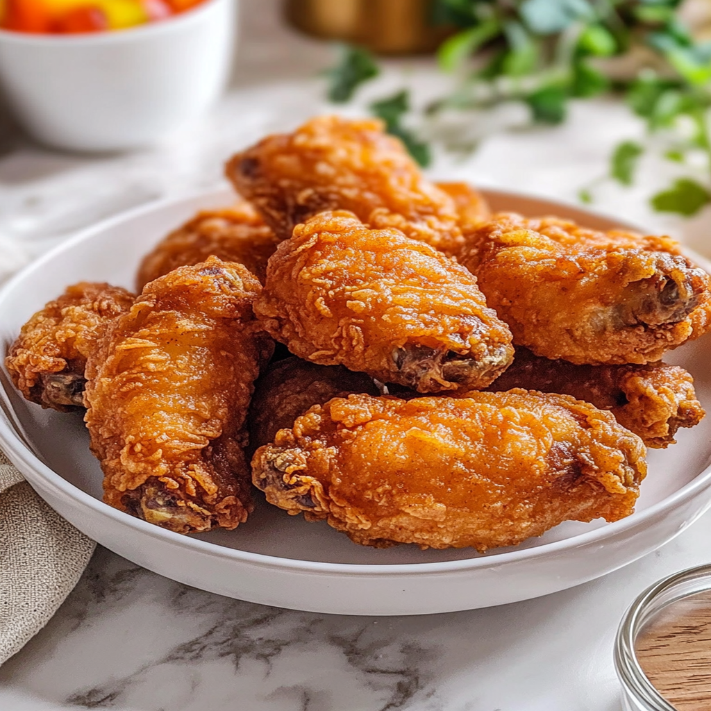 Crispy Fried Chicken Super Bowl Party Wings