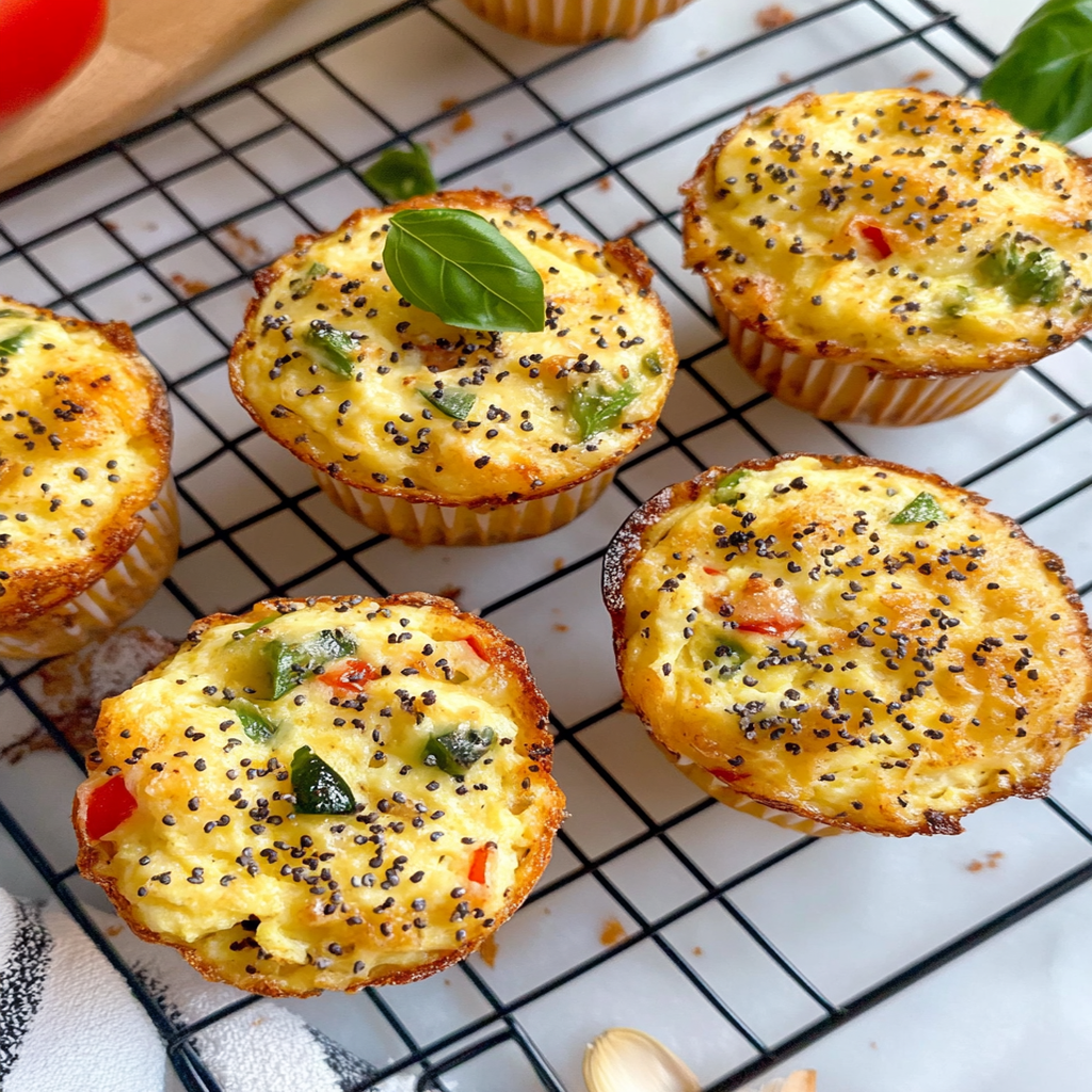 Everything Bagel Egg Muffins