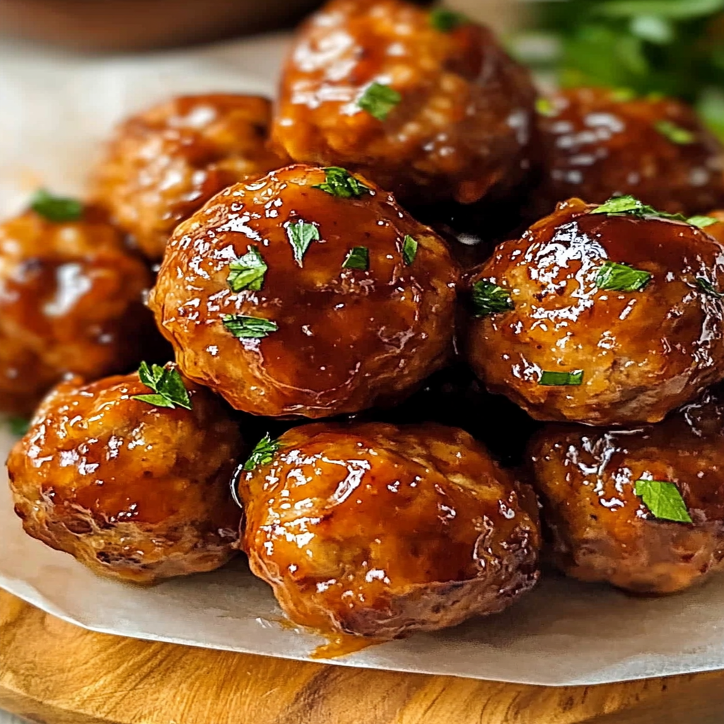 Orange Chicken Super Bowl Party Meatballs