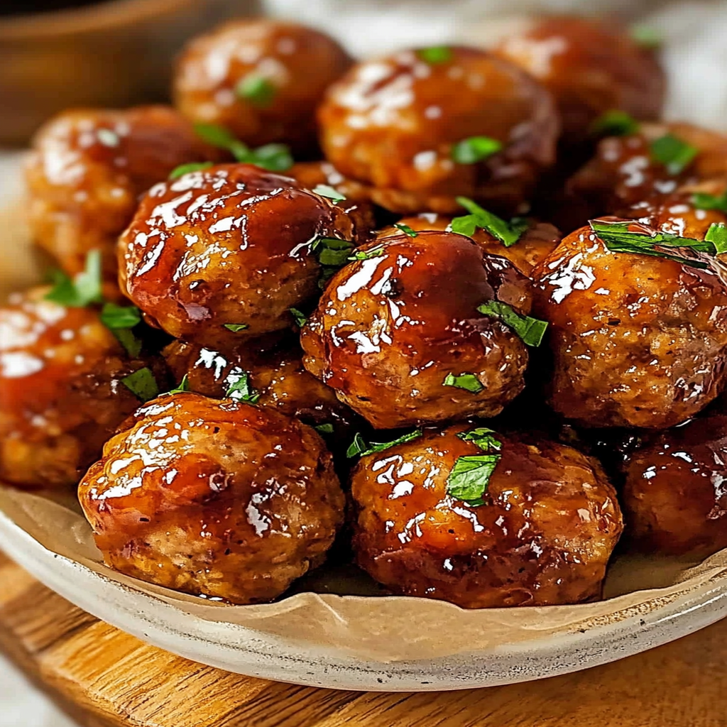 Orange Chicken Super Bowl Party Meatballs