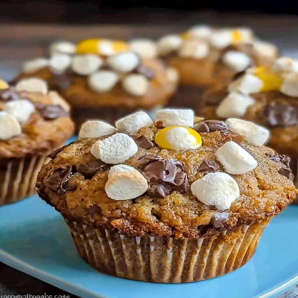 S’mores Campfire Muffins