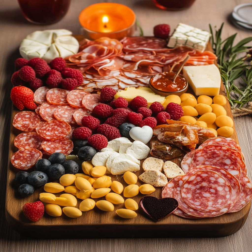 Valentine Charcuterie Board