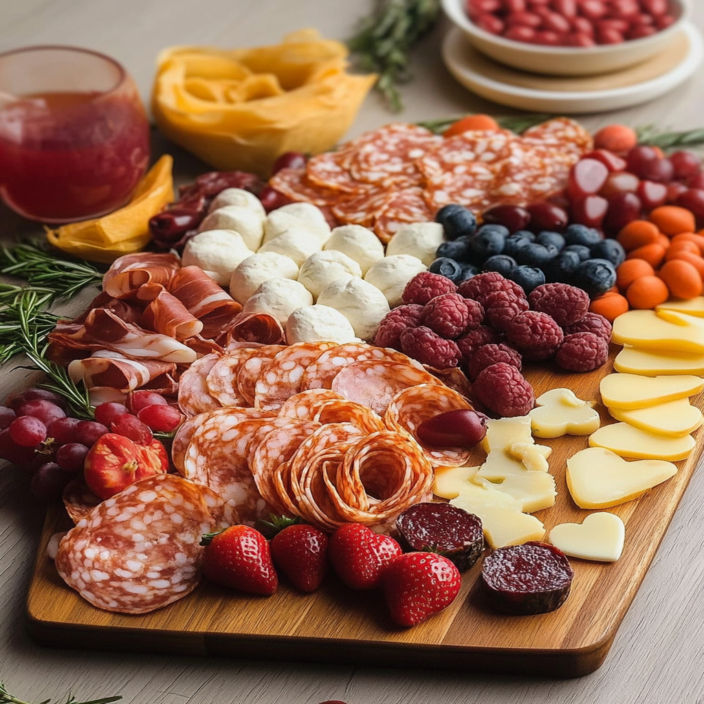 Valentine Charcuterie Board