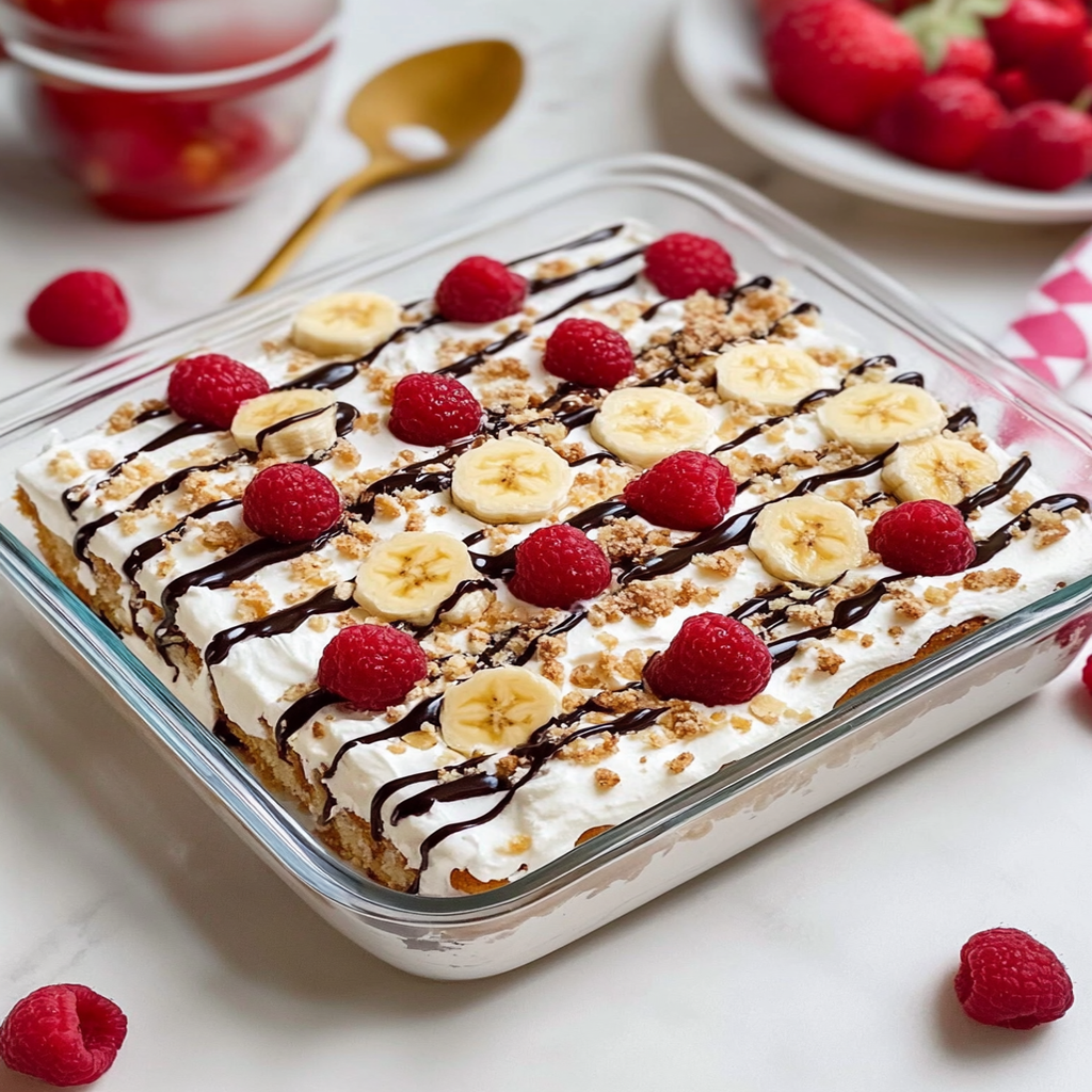 Banana Split Cake Bars