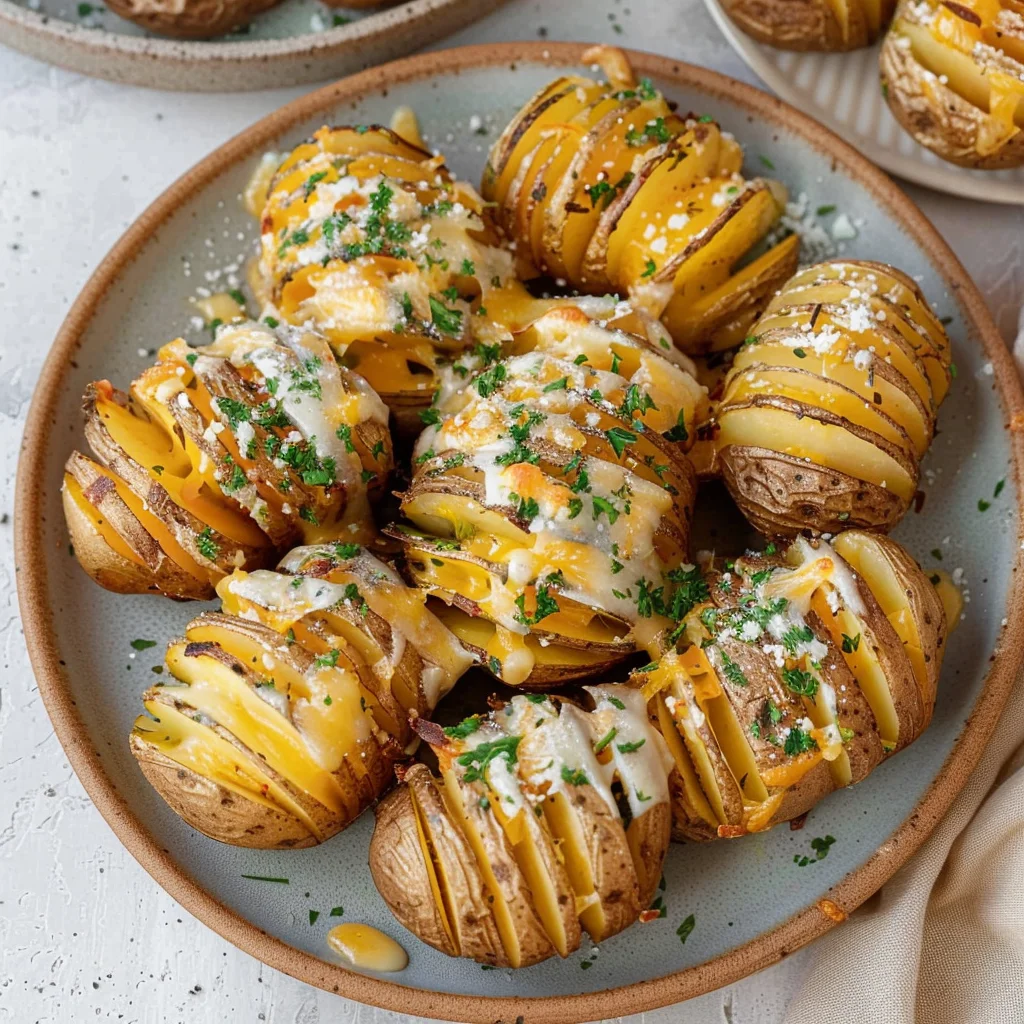 Cheesy Hasselback Potatoes: A Delightful Comfort Dish - Family Recipe World