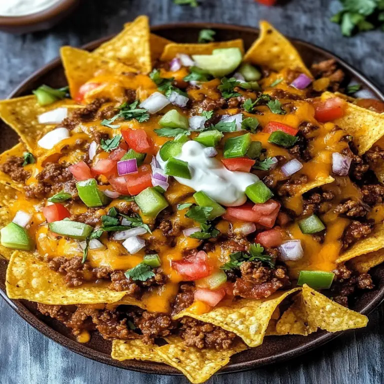 Chili Super Bowl Party Nachos