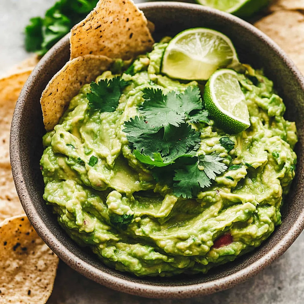 Cilantro Lime Guacamole: Zesty and Refreshing Delight - Family Recipe World