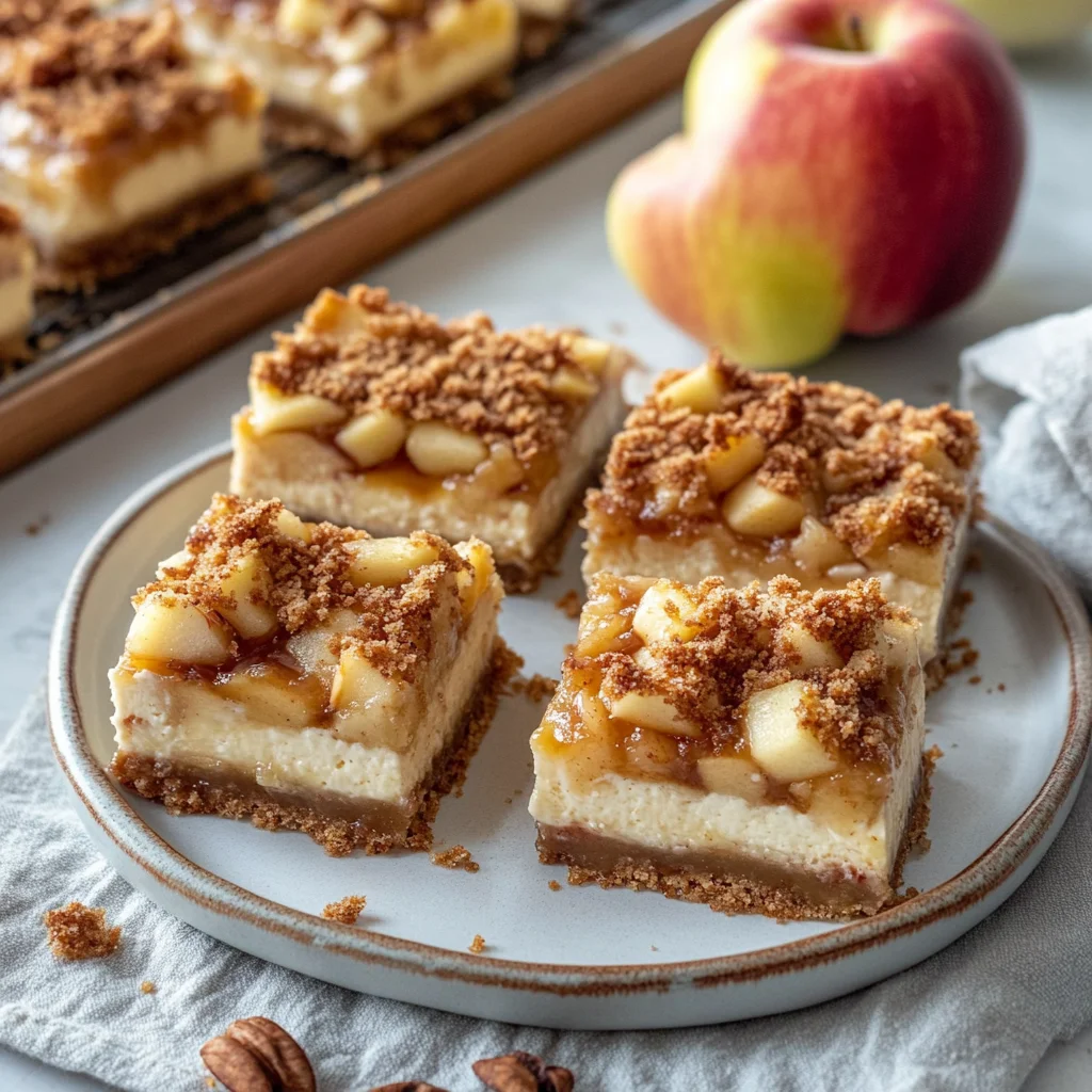 Dutch Apple Pie Cheesecake Bars: Irresistibly Gooey Delight - Family ...
