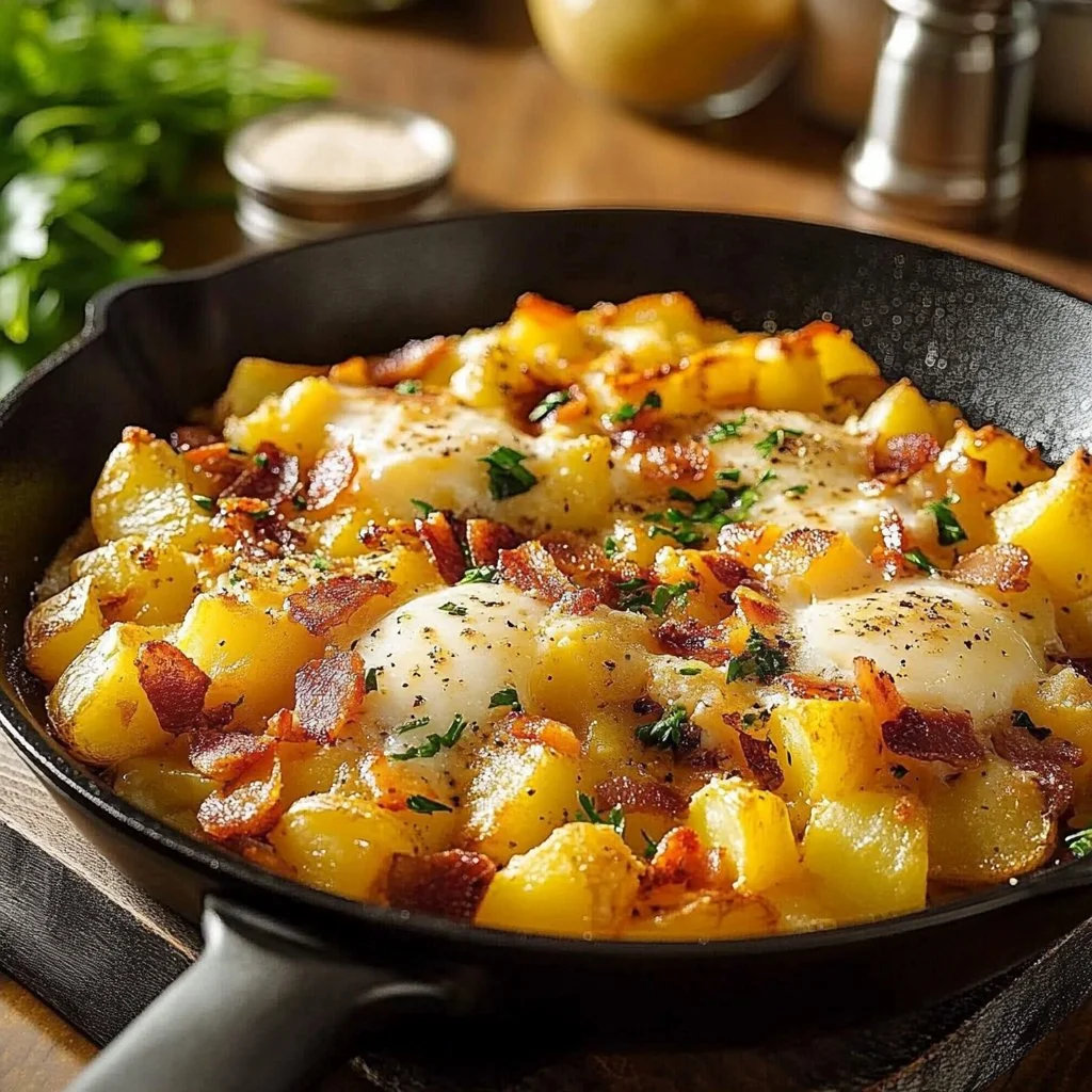 Breakfast Potato Skillet: A Cozy Morning Delight - Family Recipe World