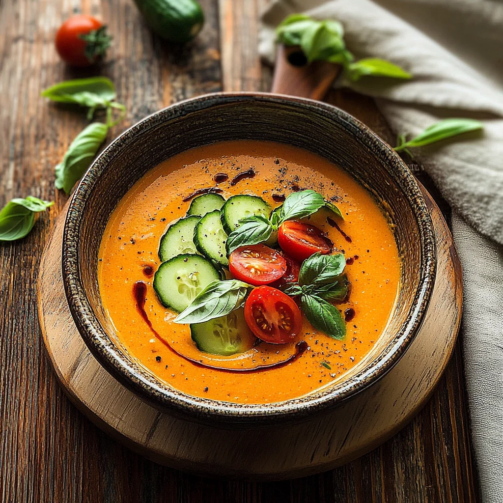Cucumber Tomato Gazpacho: Refreshing Summer Delight - Family Recipe World