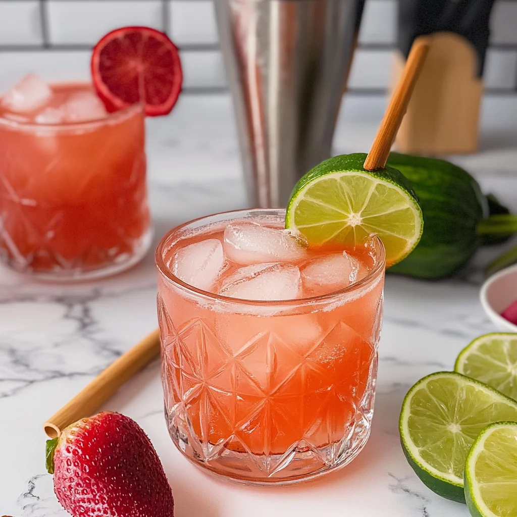 Rhubarb Margaritas Spicy: A Zesty Summer Delight - Family Recipe World