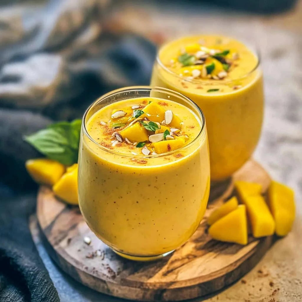 mango lassi recipe: Refreshingly Creamy Delight - Family Recipe World