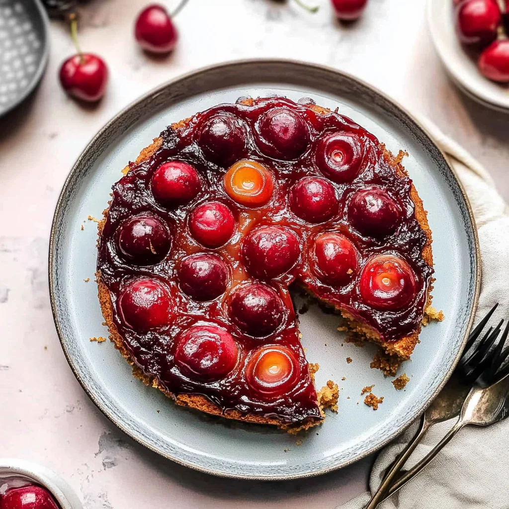 Cherry Upside-Down Cake: A Delightful Summer Treat - Family Recipe World