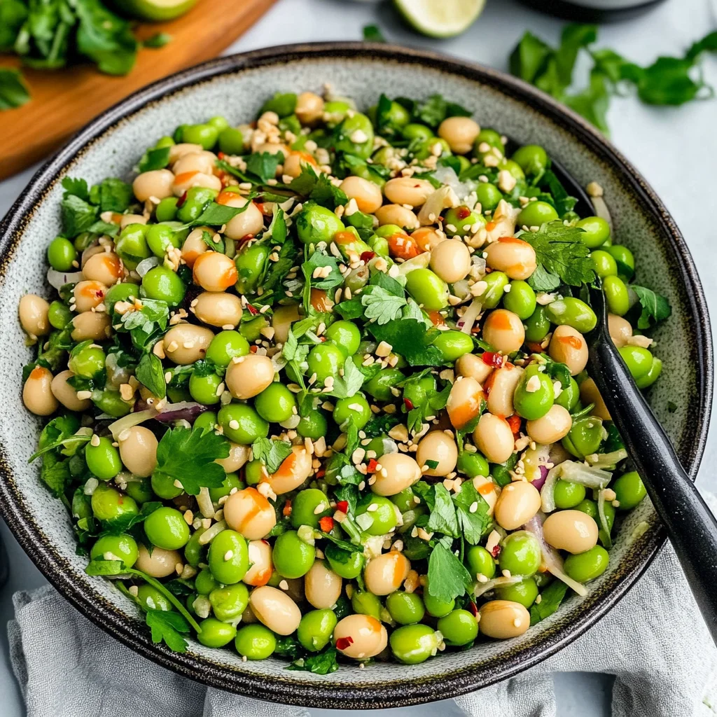 edamame salad: Vibrant and Fresh Explosion of Flavors - Family Recipe World